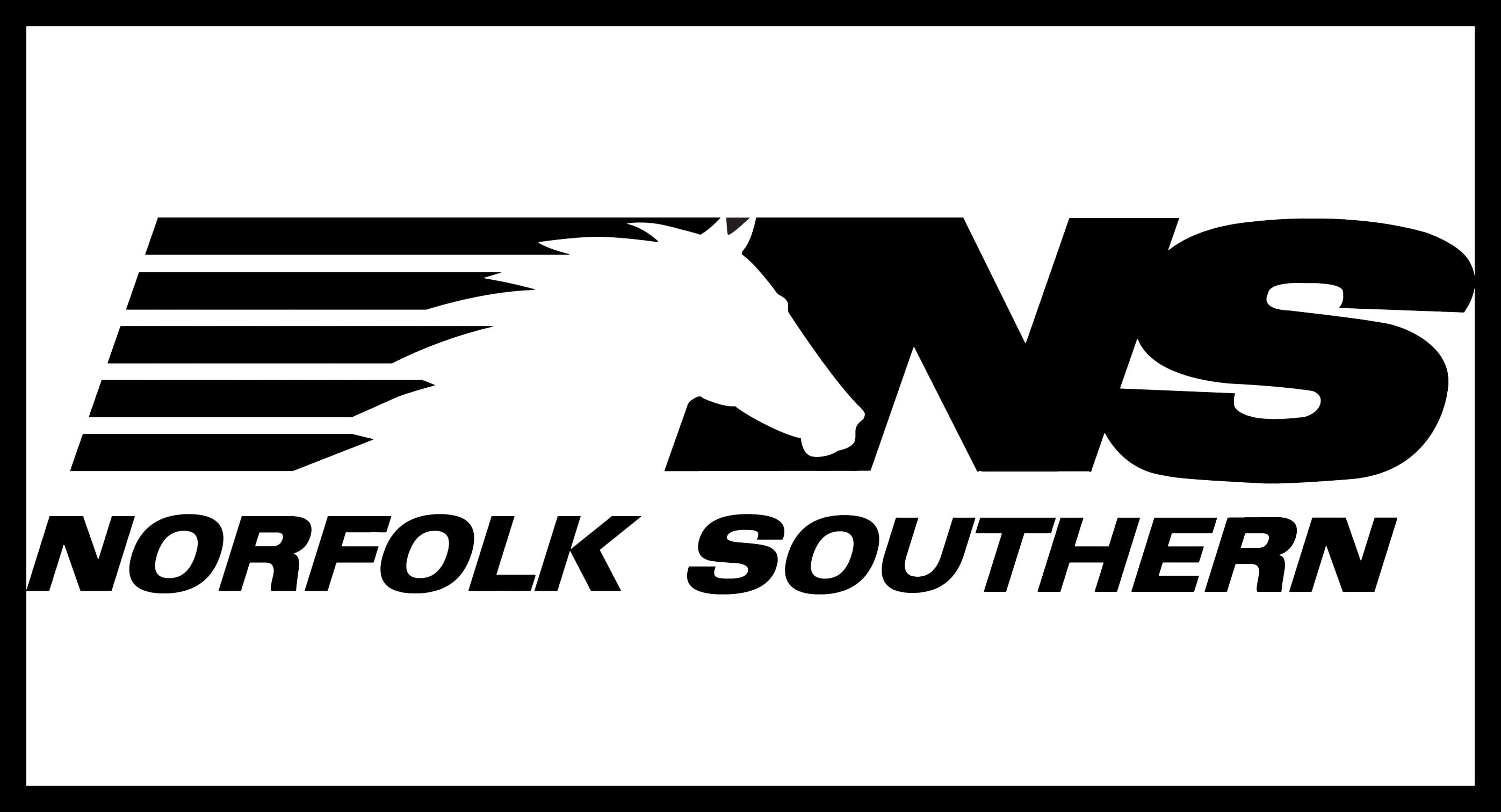 Norfolk Southern Railway Logo, Modern (Print, 8 x 10 Inch) | Railroad ...