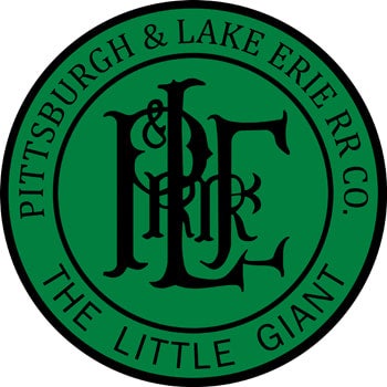 Pittsburgh & Lake Erie Railroad Logo (Print, 8 x 10 Inch) | Railroad ...