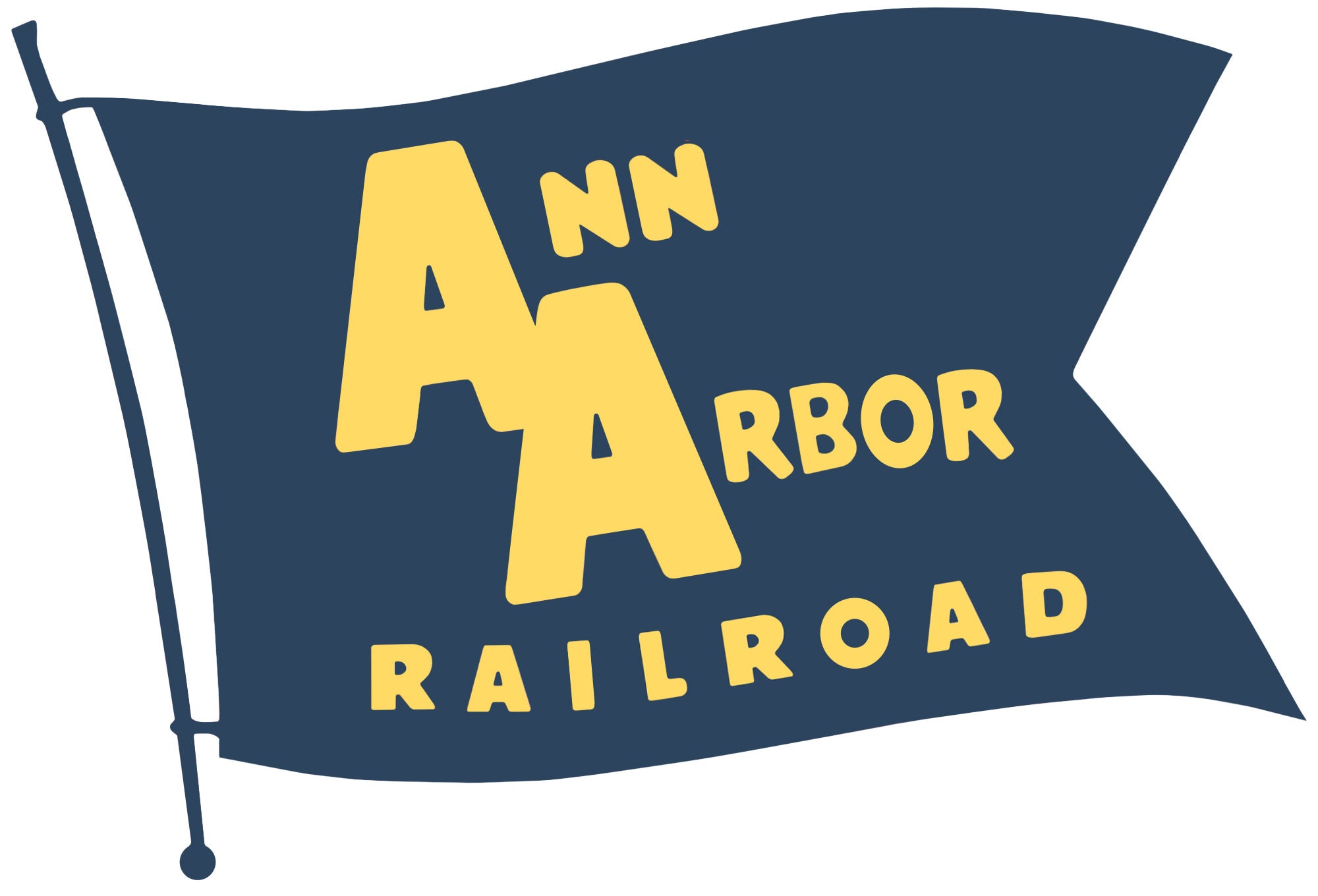 Ann Arbor Railroad Logo (Print) | Railroad Logos, By American-Rails.com